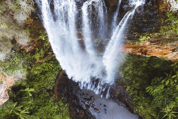 How long is the Purling Brook Falls walk?